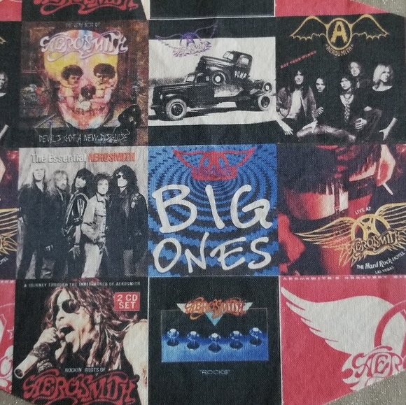 Hand Crafted | Accessories | Handmade Aerosmith Album Cover Collage ...